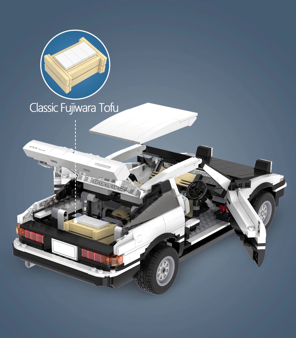 Kit replika Toyota Corolla AE86 Kedai Tofu Fujiwara - dari RM148 | Careta