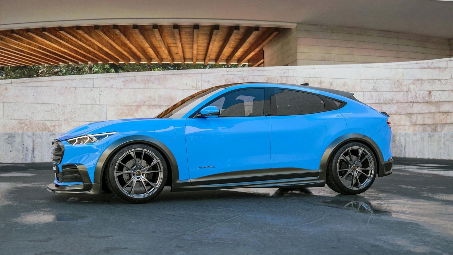 Motion R Design hasilkan kit badan lebar untuk Mustang Mach-E | Careta