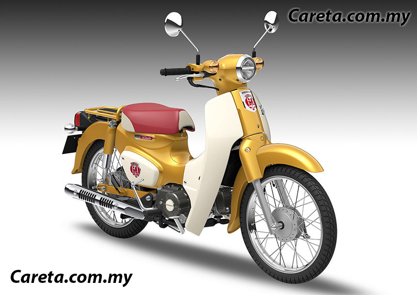 Super Cub rai unit ke 100-juta untuk Honda Cub | Careta