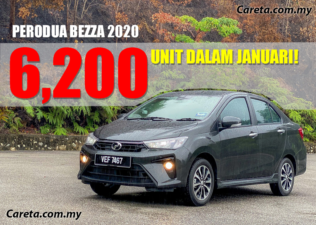 Bezza baru - hampir 6,200 unit terjual dalam Januari dan warna merah ...