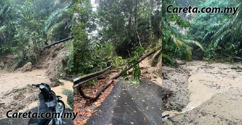 Kawasan peranginan Bukit Larut ditutup akibat tanah runtuh | Careta