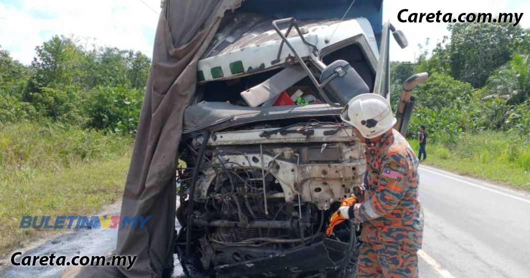 Pemandu lori warga emas maut tersepit dalam nahas dua lori | Careta