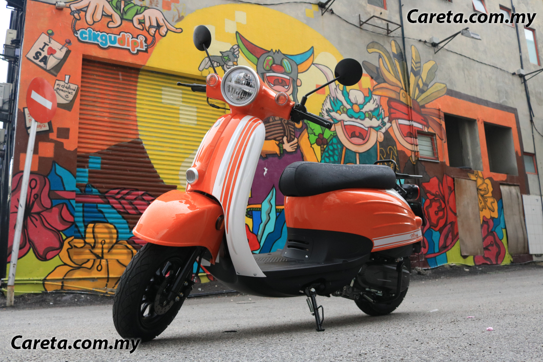 MODA lancar Skuter gaya retro moden, Moca - dari RM3,988 | Careta
