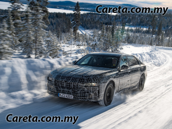 BMW dedah teaser rasmi i7 - sedan mewah elektrik yang mampu menyaingi ...